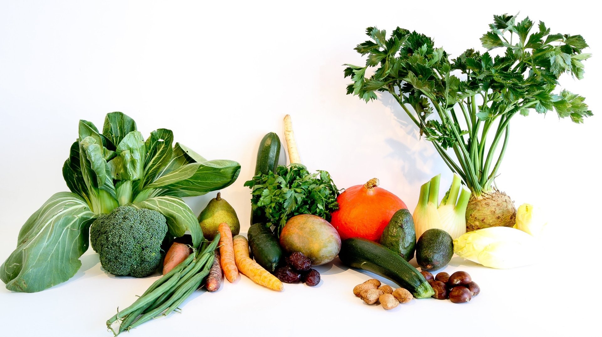 Download Food Vegetable HD Wallpaper | 2047x1146 | Wallpaper Abyss