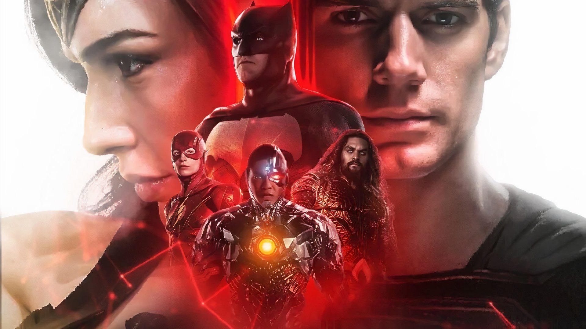Justice League 4K: Wonder Woman, Batman, Superman, Flash, Aquaman & Cyborg