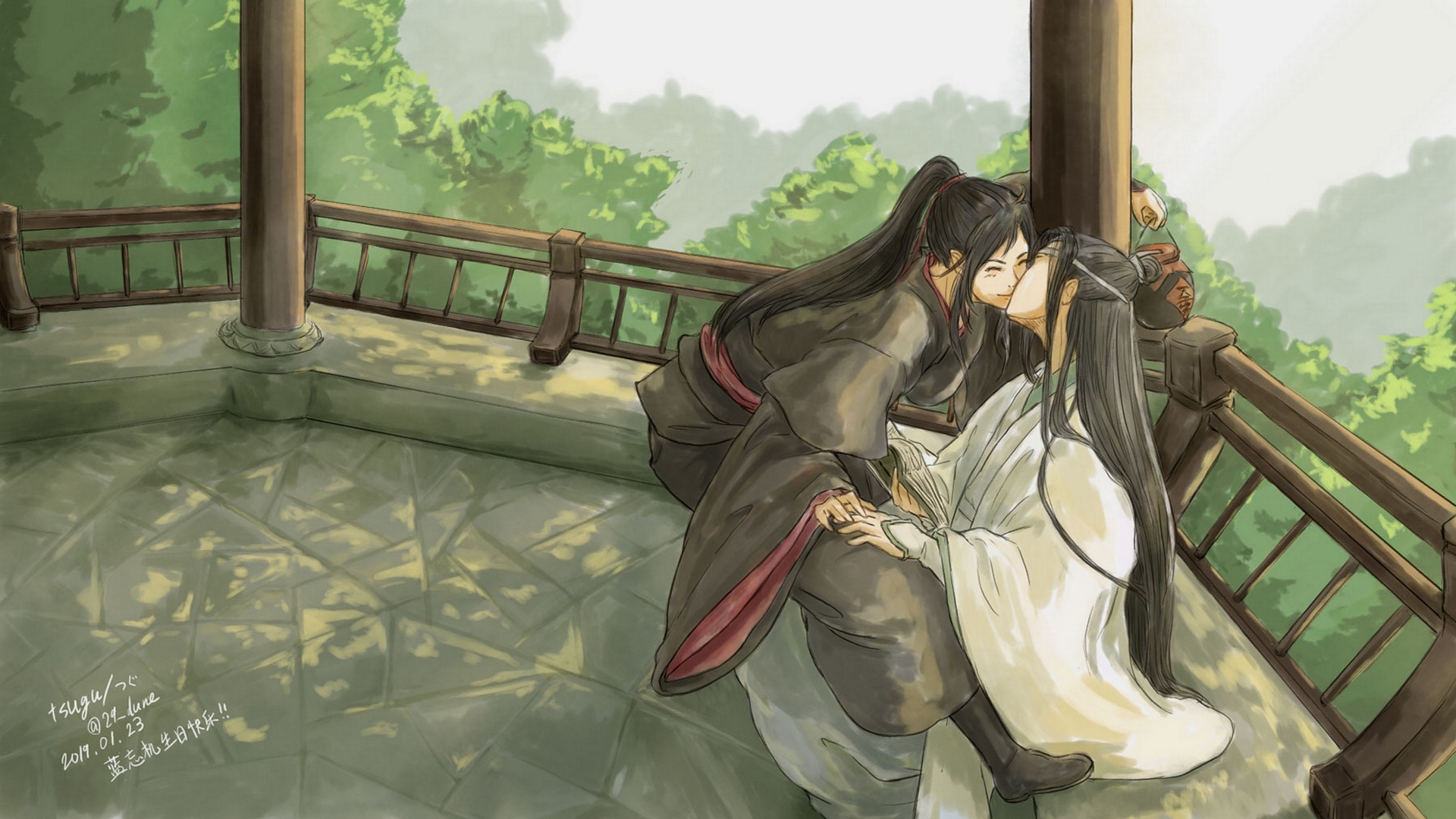 Download Wei Ying Wei Wuxian Lan Zhan Lan Wangji Anime Mo Dao Zu Shi HD ...