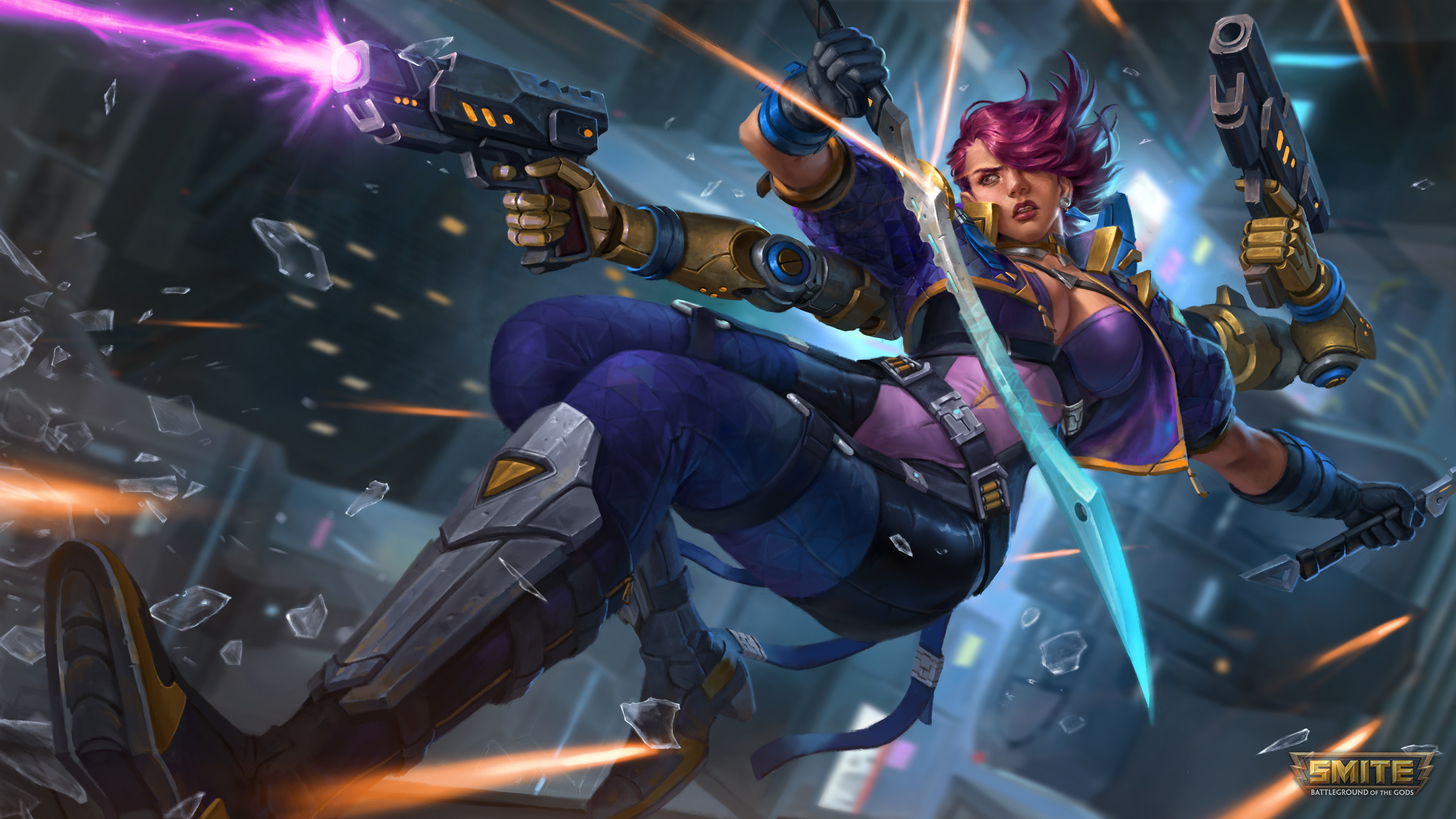 Download Kali (Smite) Video Game Smite 4k Ultra HD Wallpaper