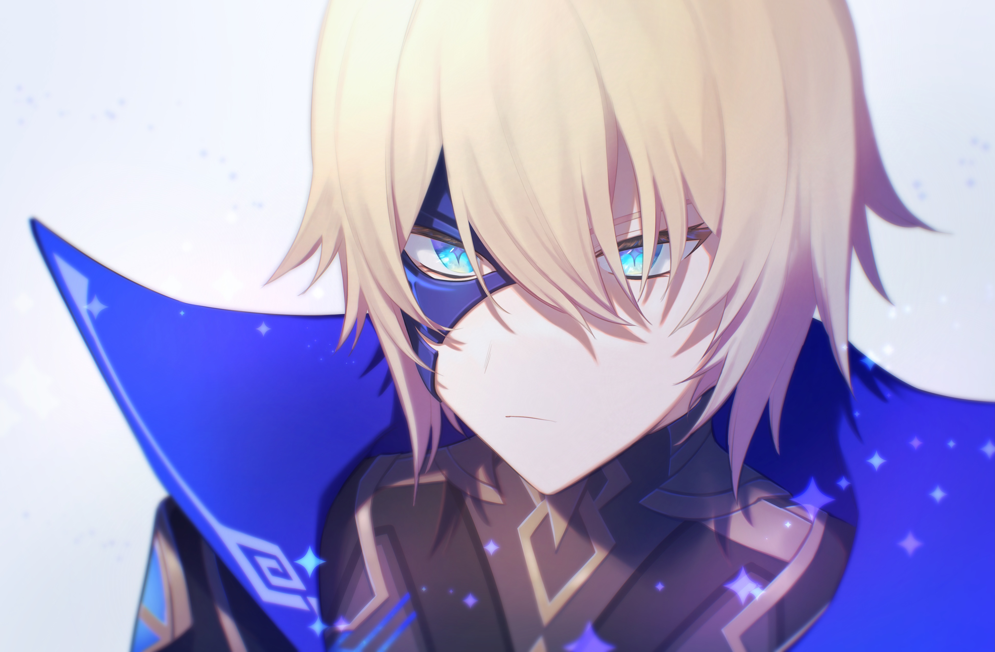 Download Blue Eyes Blonde Dainsleif (Genshin Impact) Video Game Genshin Impact 4k Ultra HD ...