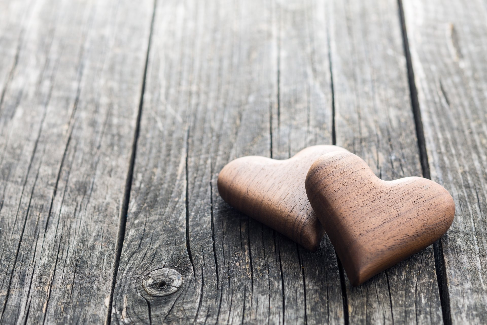 Wallpaper Heart Love Wood