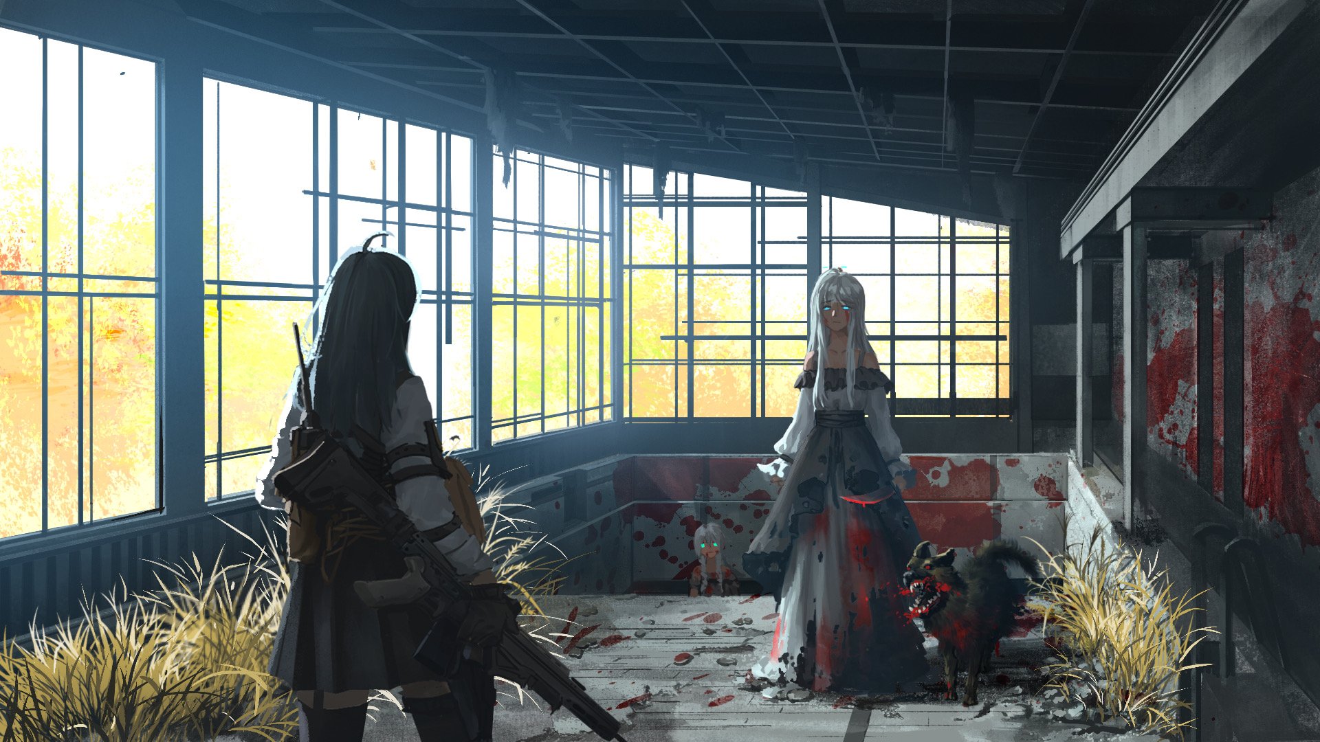 Touhou: Autumn Ruins — HD Anime Wallpaper by 行之LV | 1920x1080 ...