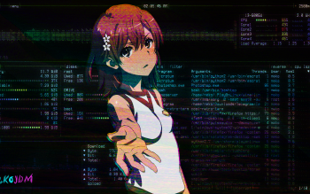 Arch Linux Wallpaper Girl