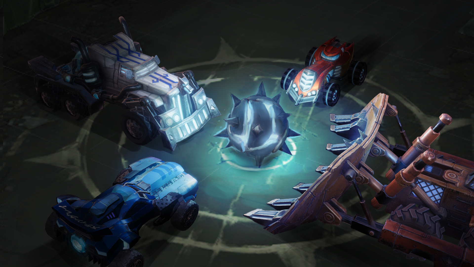 Heavy Metal Machines HD Wallpaper