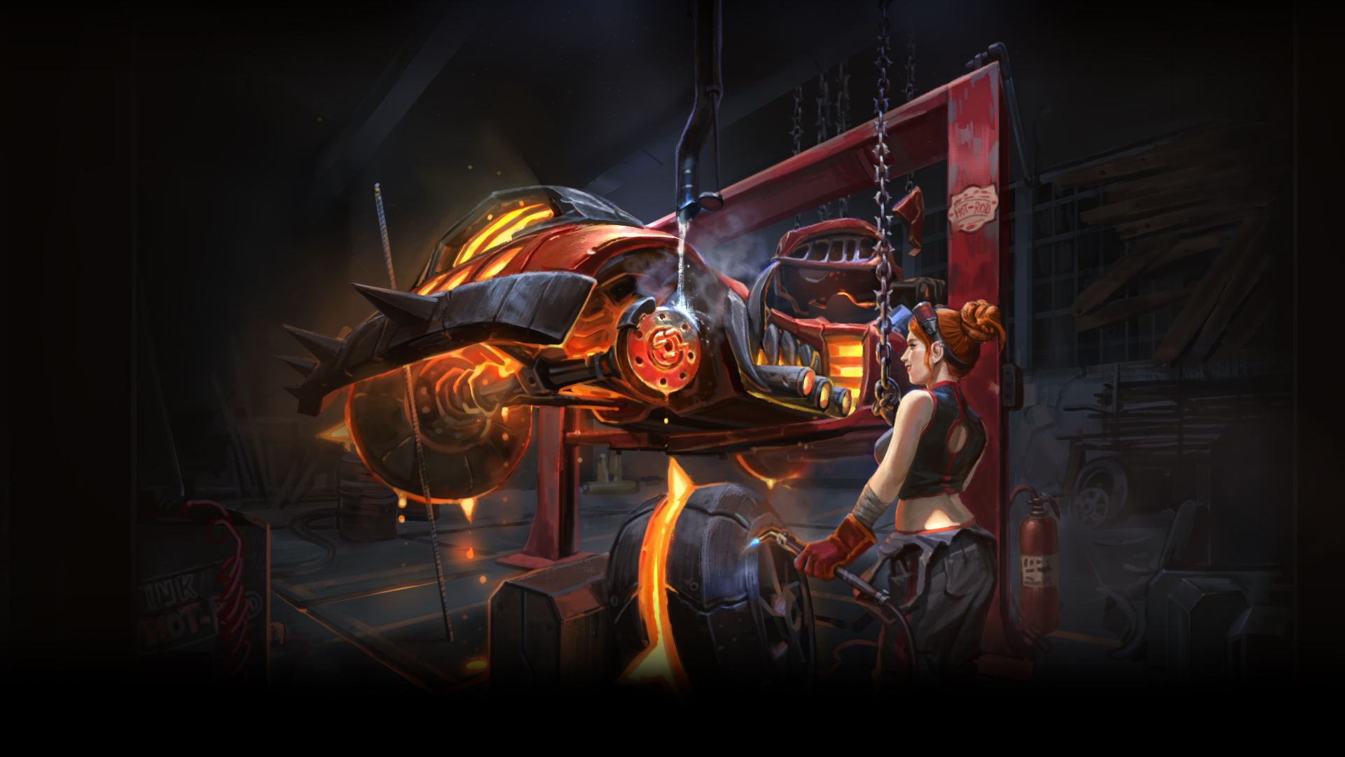 Download Video Game Heavy Metal Machines HD Wallpaper