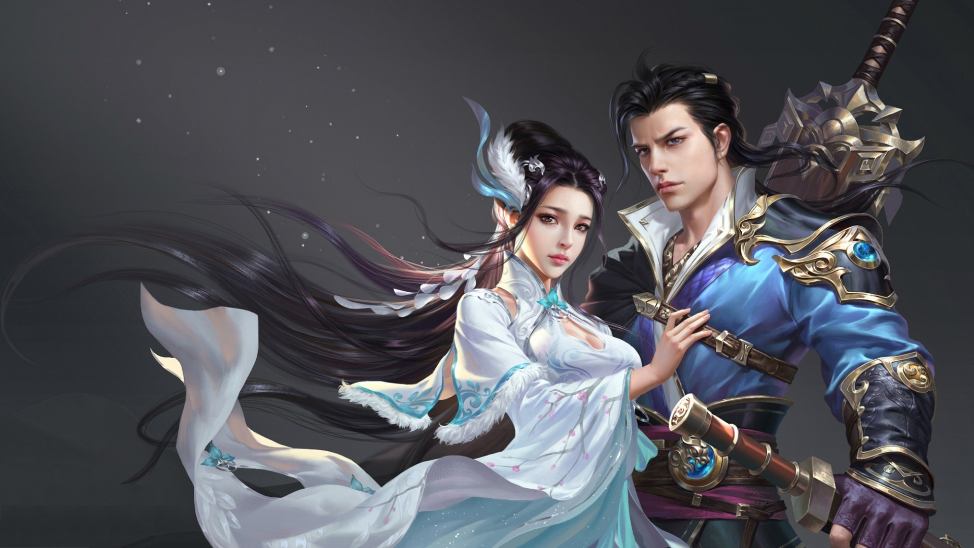 Download Warrior Fantasy Love Fantasy Warrior HD Wallpaper