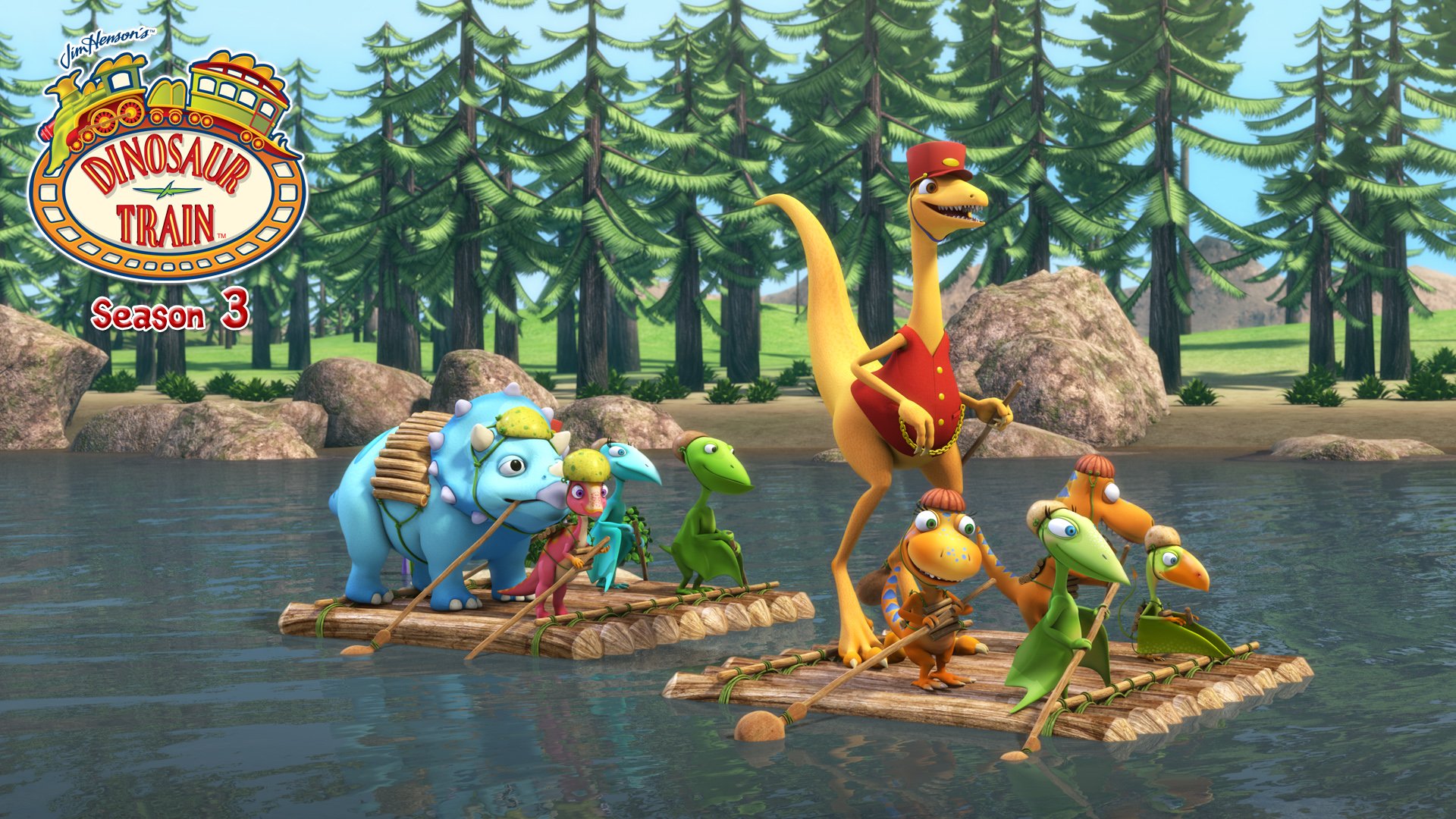 Dinosaur Train Season 3 HD Wallpaper
