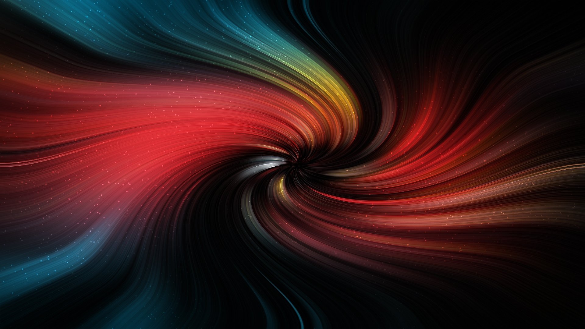 4K Ultra HD Vortex: Abstract Color Swirl