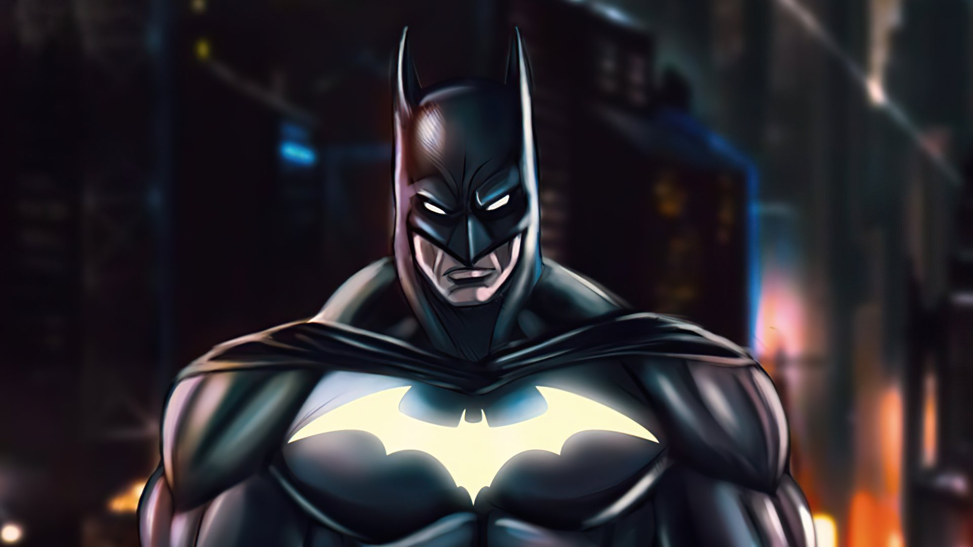 Download DC Comics Comic Batman 4k Ultra HD Wallpaper by Dhaxina