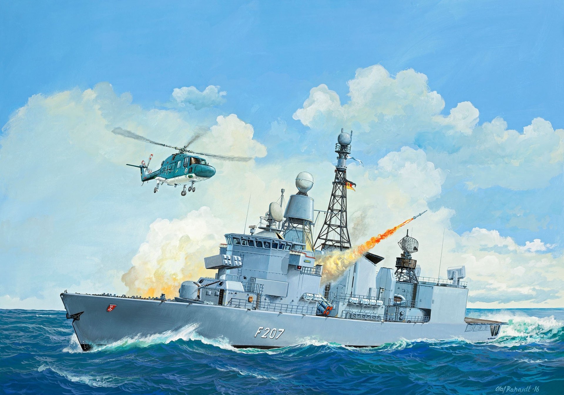 German Frigate Bremen Wallpapers
