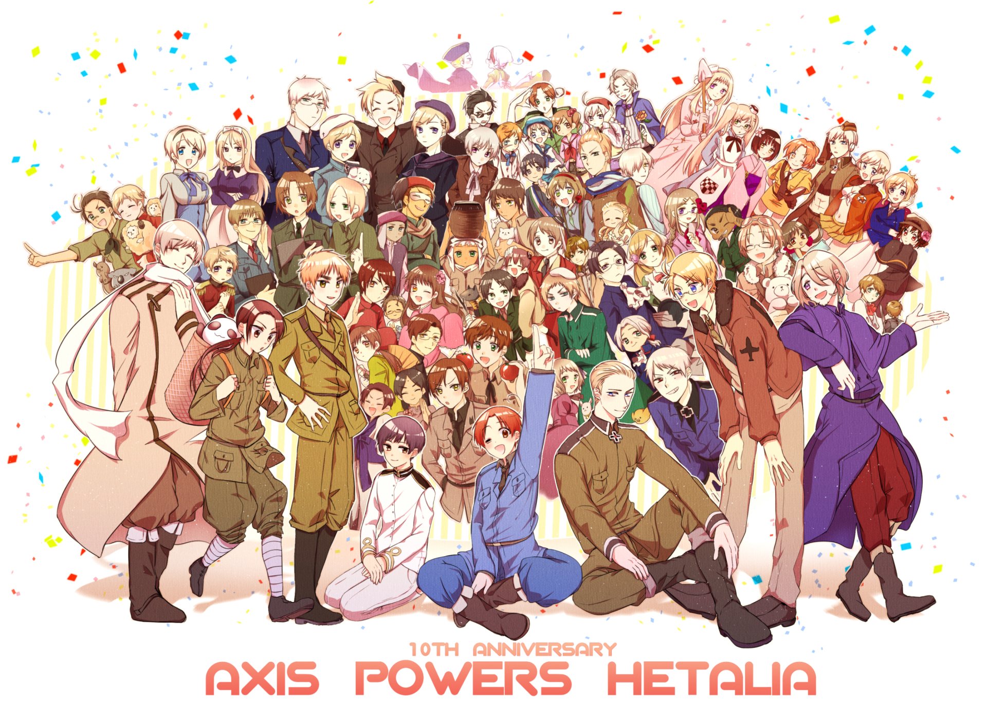 Download Anime Hetalia Axis Powers HD Wallpaper by メメント森式