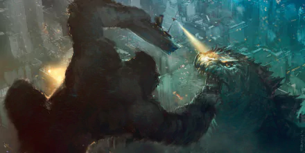 Godzilla vs Kong 4k Desktop Wallpapers, Phone Wallpaper, PFP, Gifs, and ...