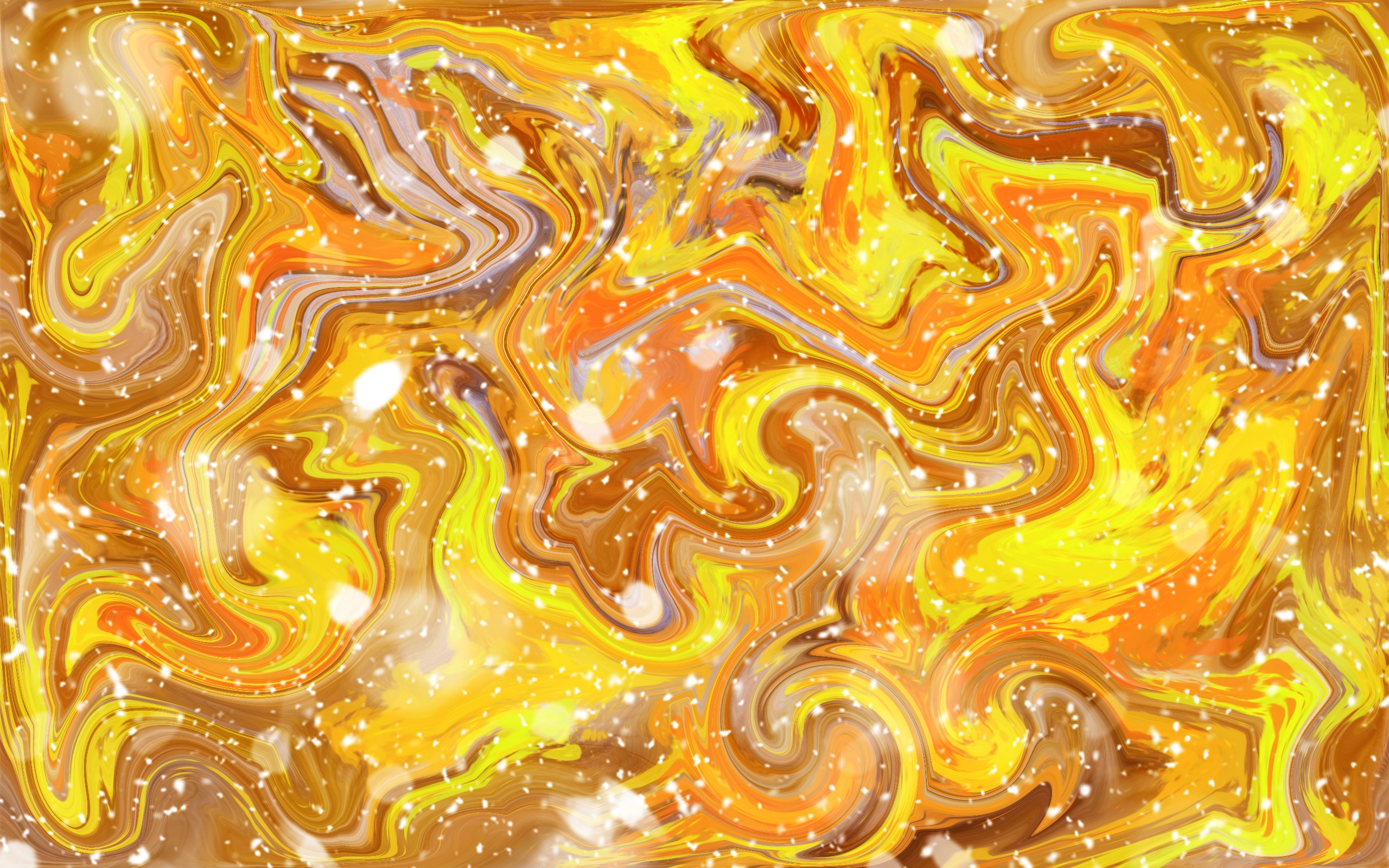 Download Shapes Abstract Yellow HD Wallpaper