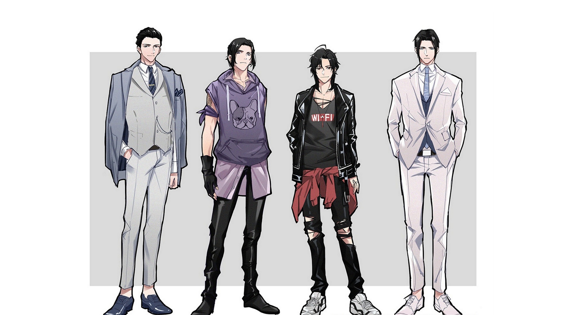 Download Jiang Cheng Lan Xichen Lan Wangji Wei Wuxian Anime Mo Dao Zu ...