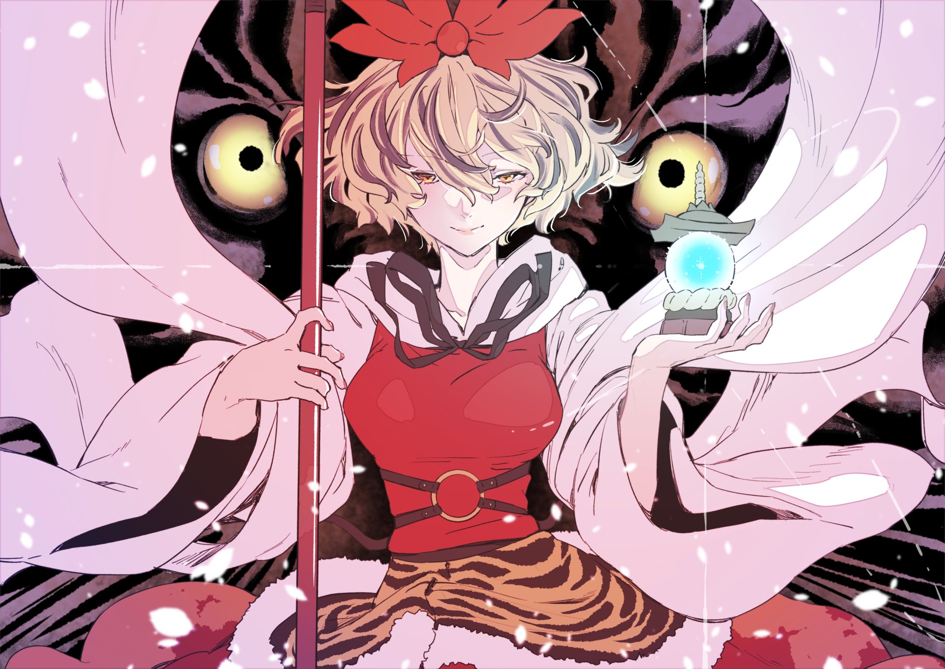 Download Shou Toramaru Anime Touhou HD Wallpaper by かわやばぐ