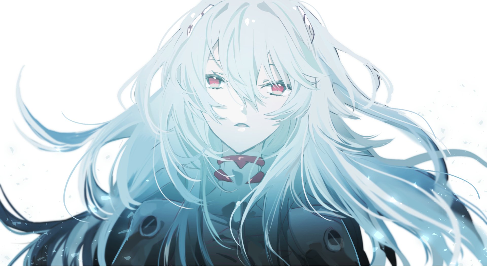 Rei Ayanami HD Wallpaper – Neon Genesis Evangelion’s Enigmatic White ...