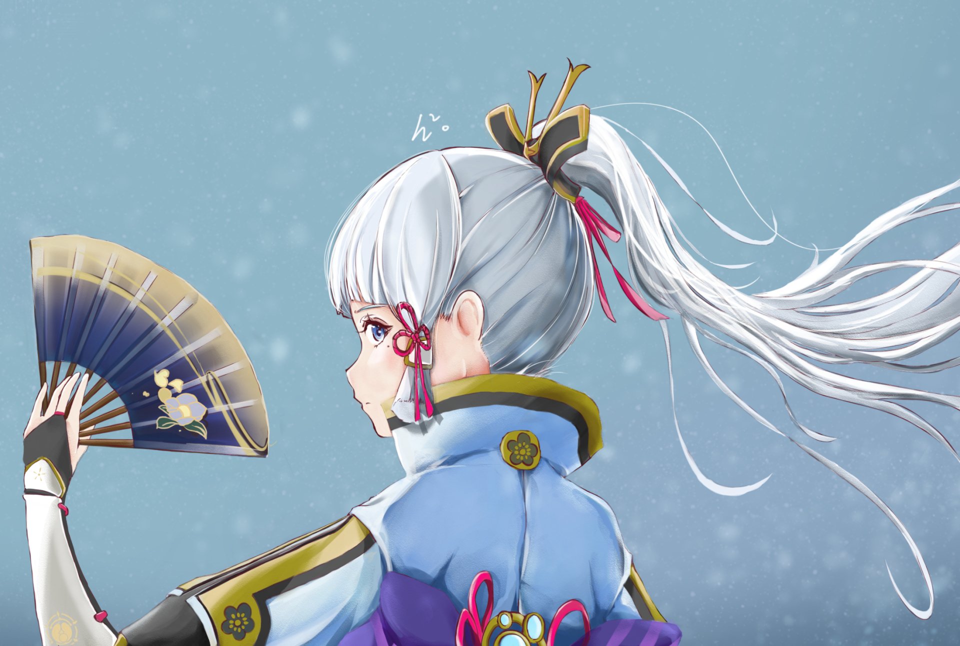 Kamisato Ayaka HD Wallpaper – Stunning Genshin Impact Art by Hang.2o ...