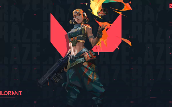 [10+] Raze (Valorant) 4k Wallpapers