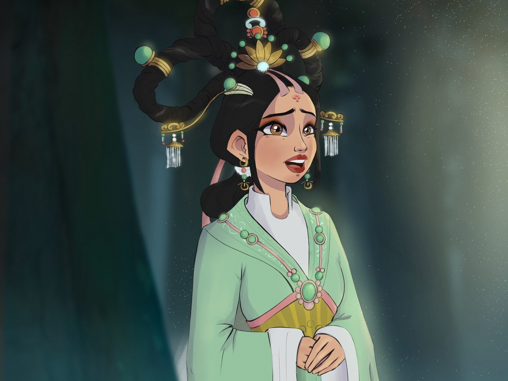 Download Movie Over The Moon HD Wallpaper