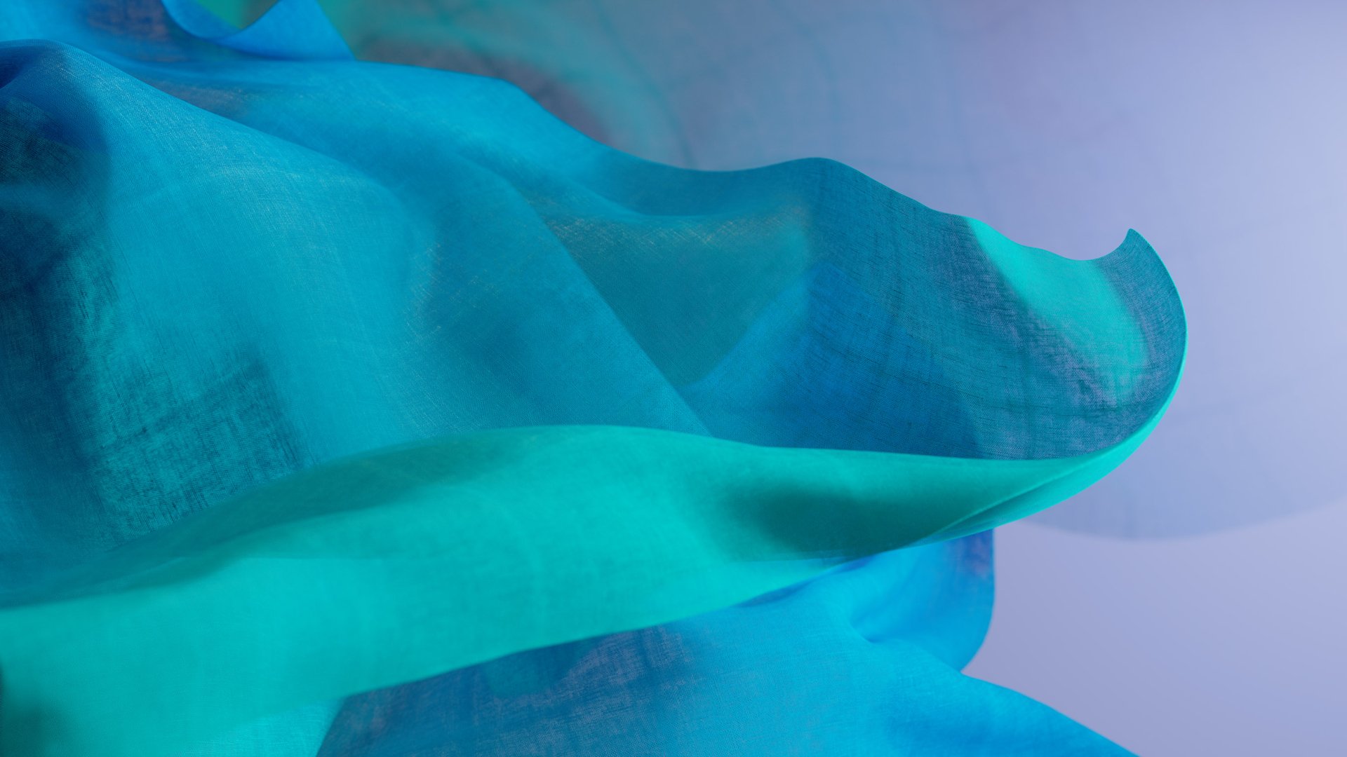 Windows 11 Abstract Wave: HD Digital Art Wallpaper