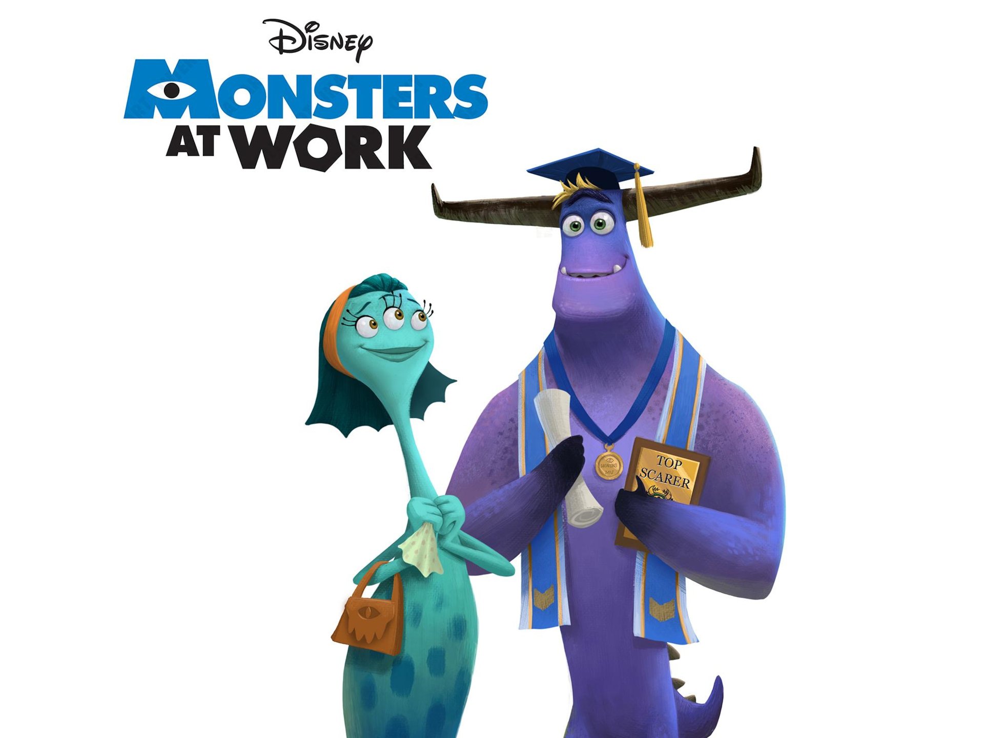 Download Tylor Tuskmon TV Show Monsters At Work HD Wallpaper