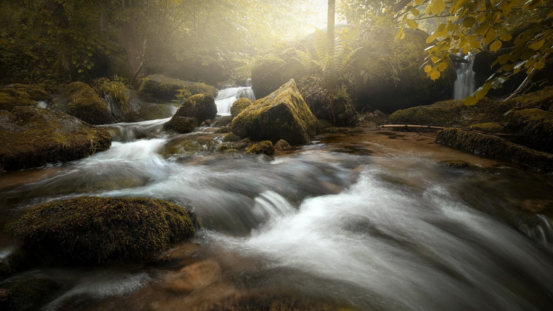 Nature Stream HD Wallpaper