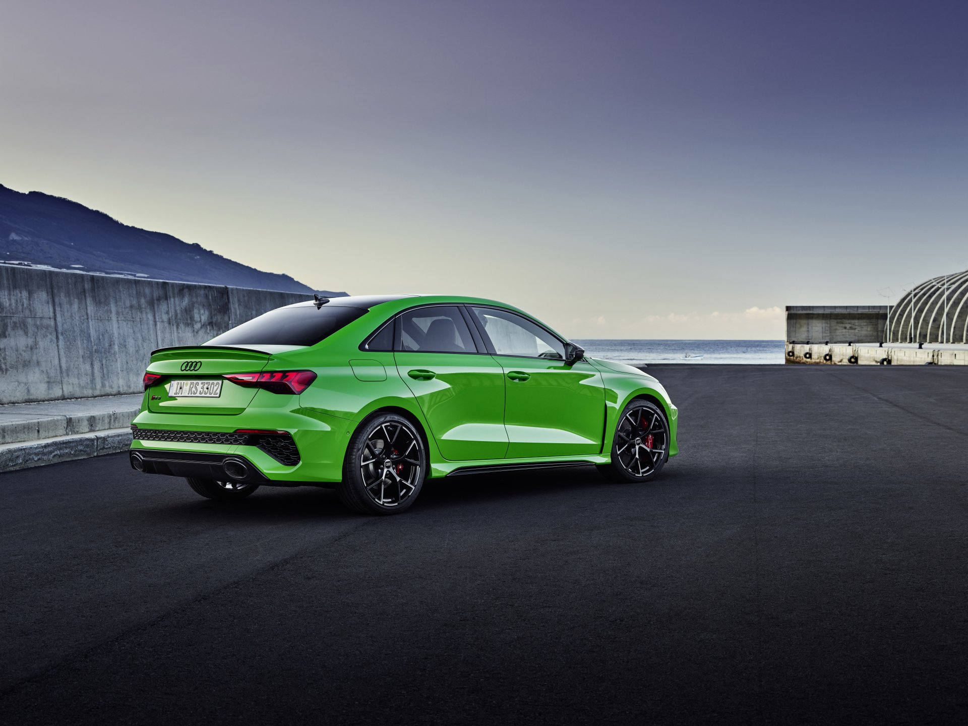 Download Vehicle Audi RS3 Sedan 8k Ultra HD Wallpaper