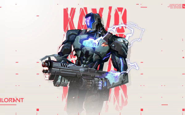 KAY/O in Valorant: Stunning 8k Ultra HD Wallpaper