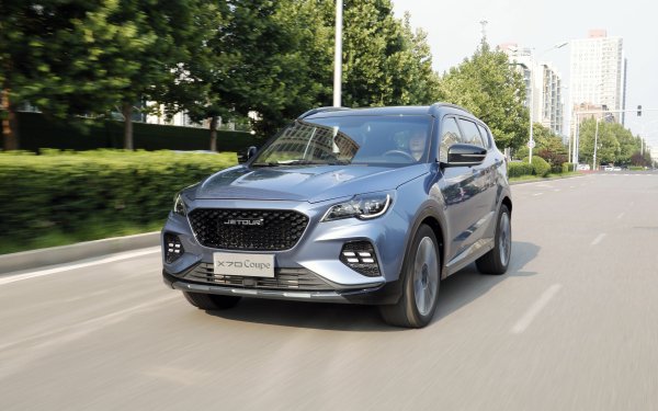 Red Jetour X70 Coupe 8k Ultra HD Wallpaper | Background Image | 8000x4500