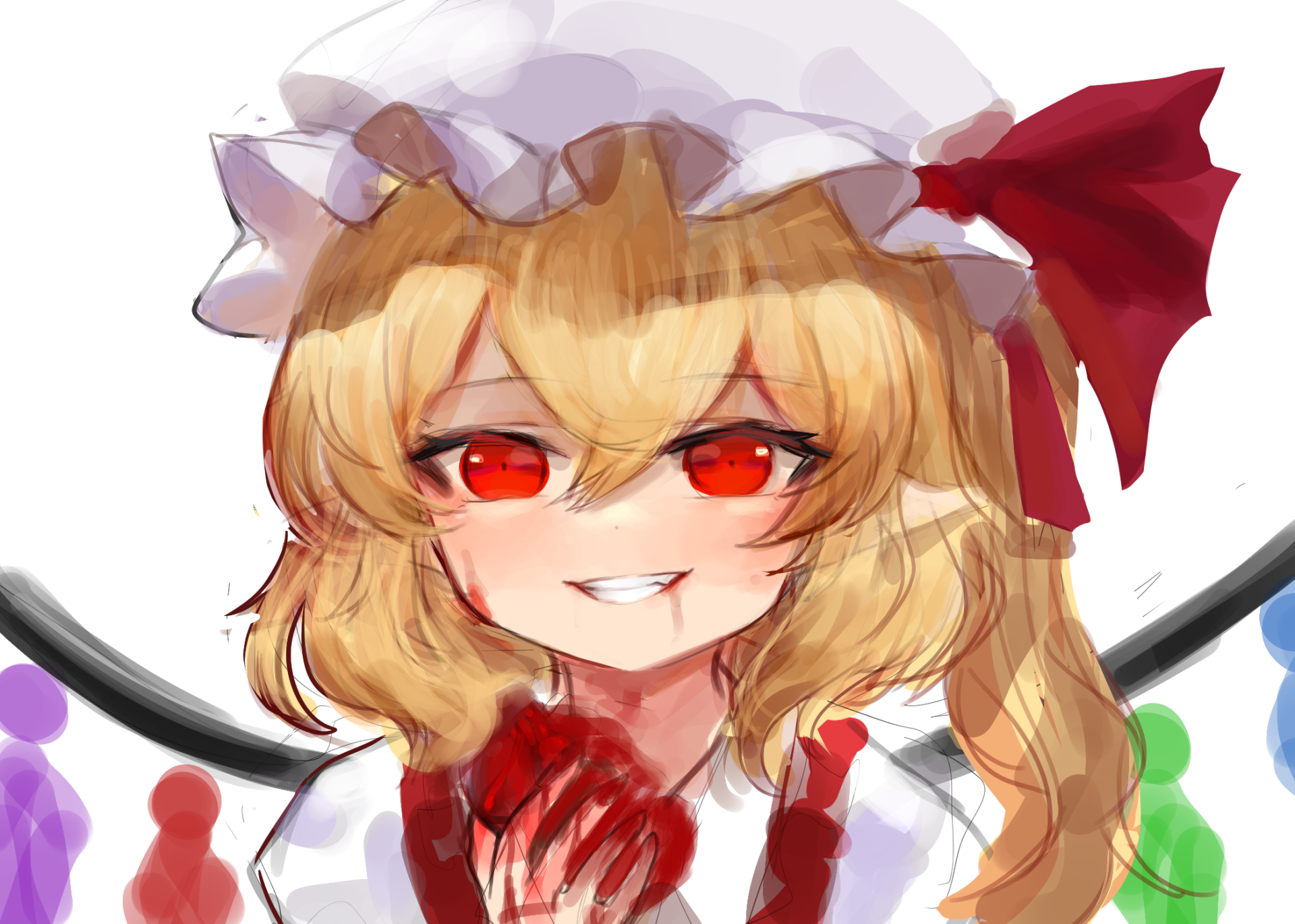 Download Flandre Scarlet Anime Touhou HD Wallpaper