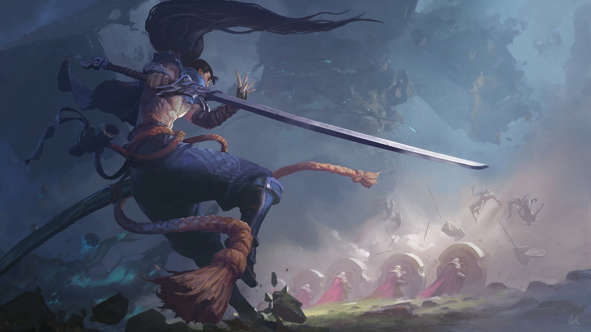 Yasuo the Samurai: Legendary Swordmaster of League of Legends HD ...