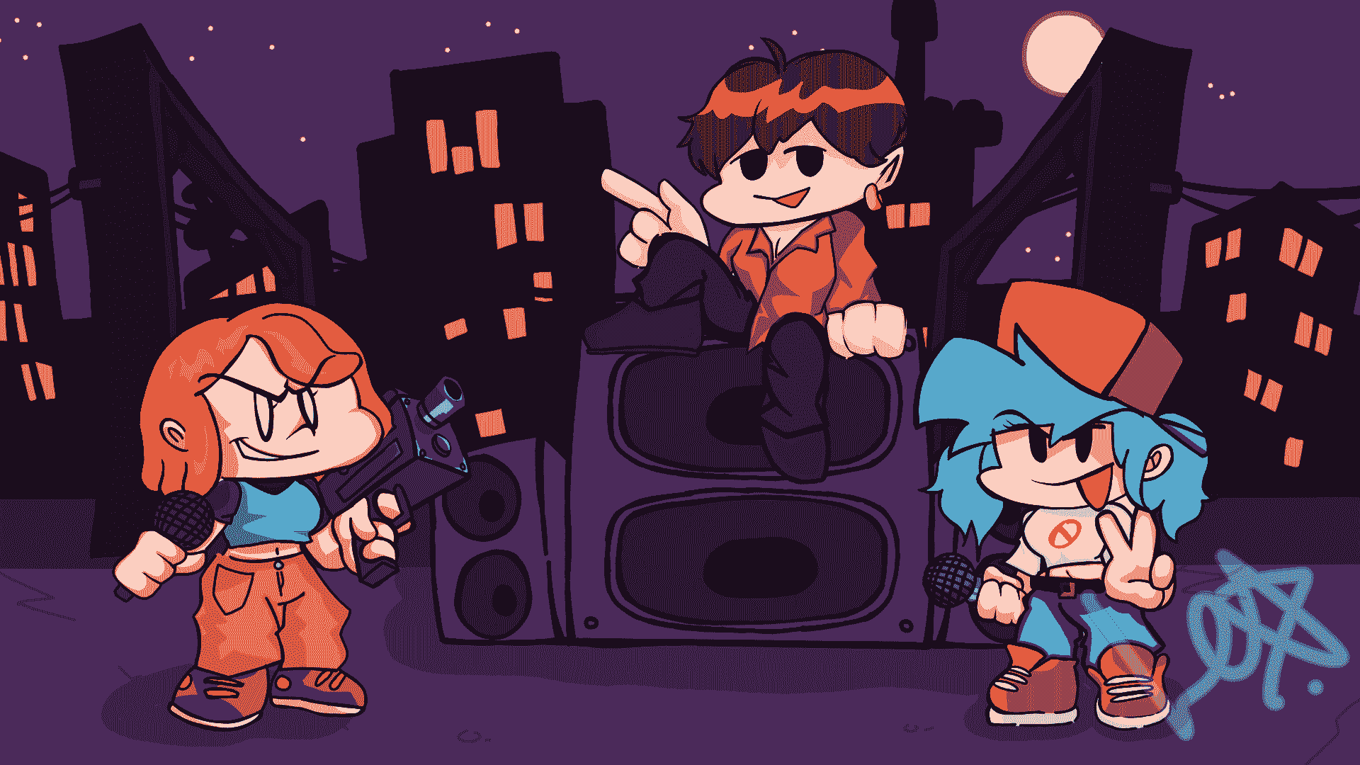 Download Video Game Friday Night Funkin' HD Wallpaper