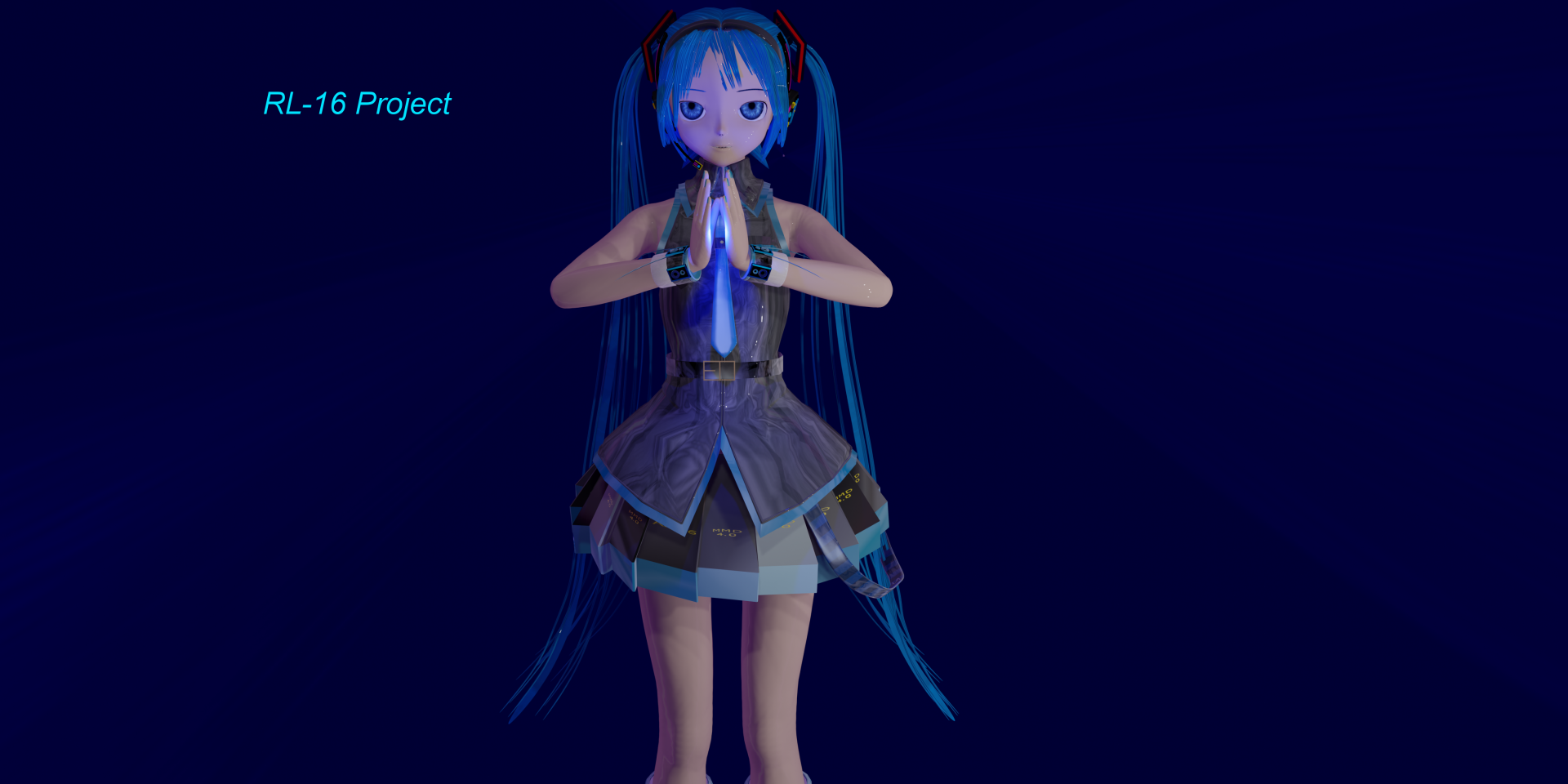 Hatsune Miku Blender Magic by RL-16 Project | 4320x2160 | Wallpaper Abyss