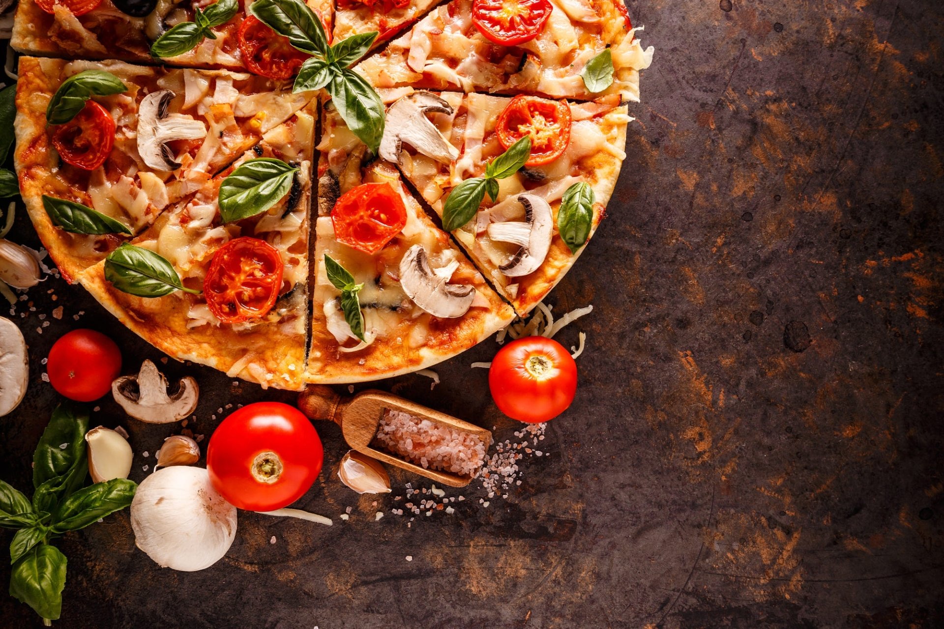 Pizza Desktop Wallpaper