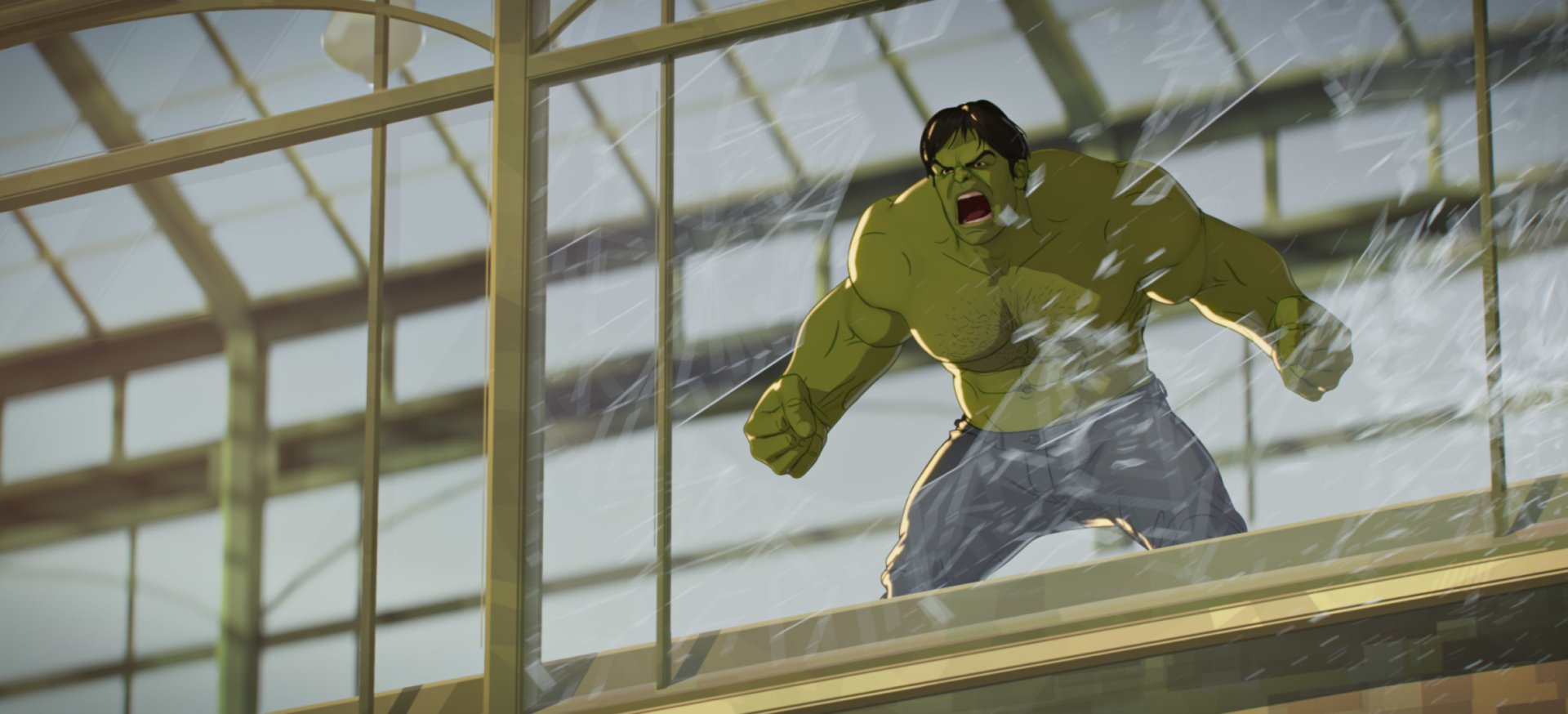 Download Hulk TV Show What If... HD Wallpaper | 2373x1080 | Wallpaper Abyss