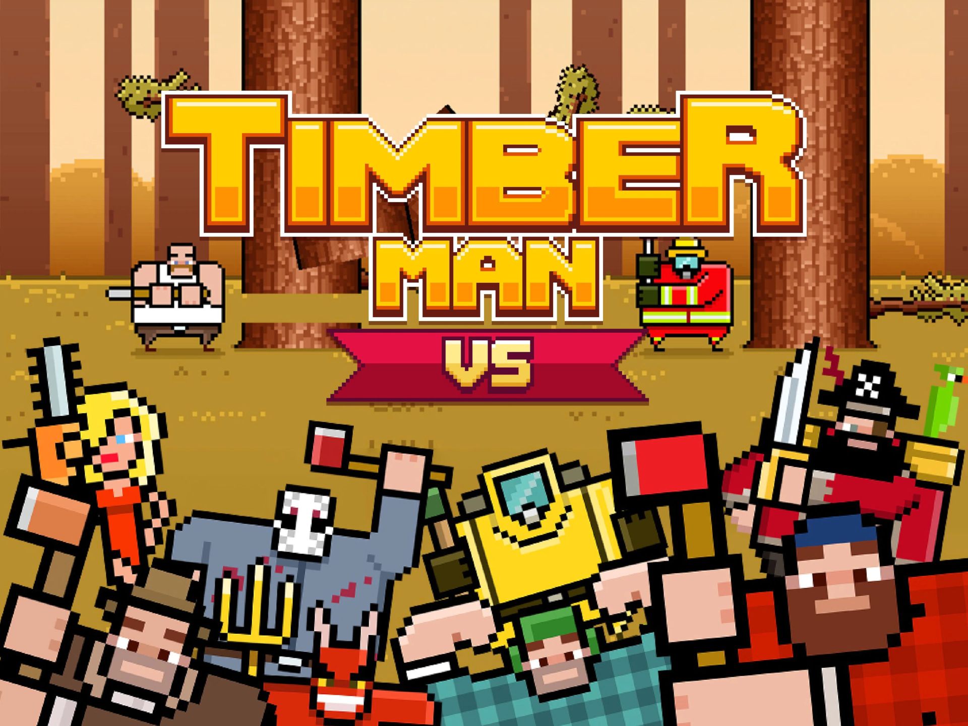 Download Video Game Timberman HD Wallpaper