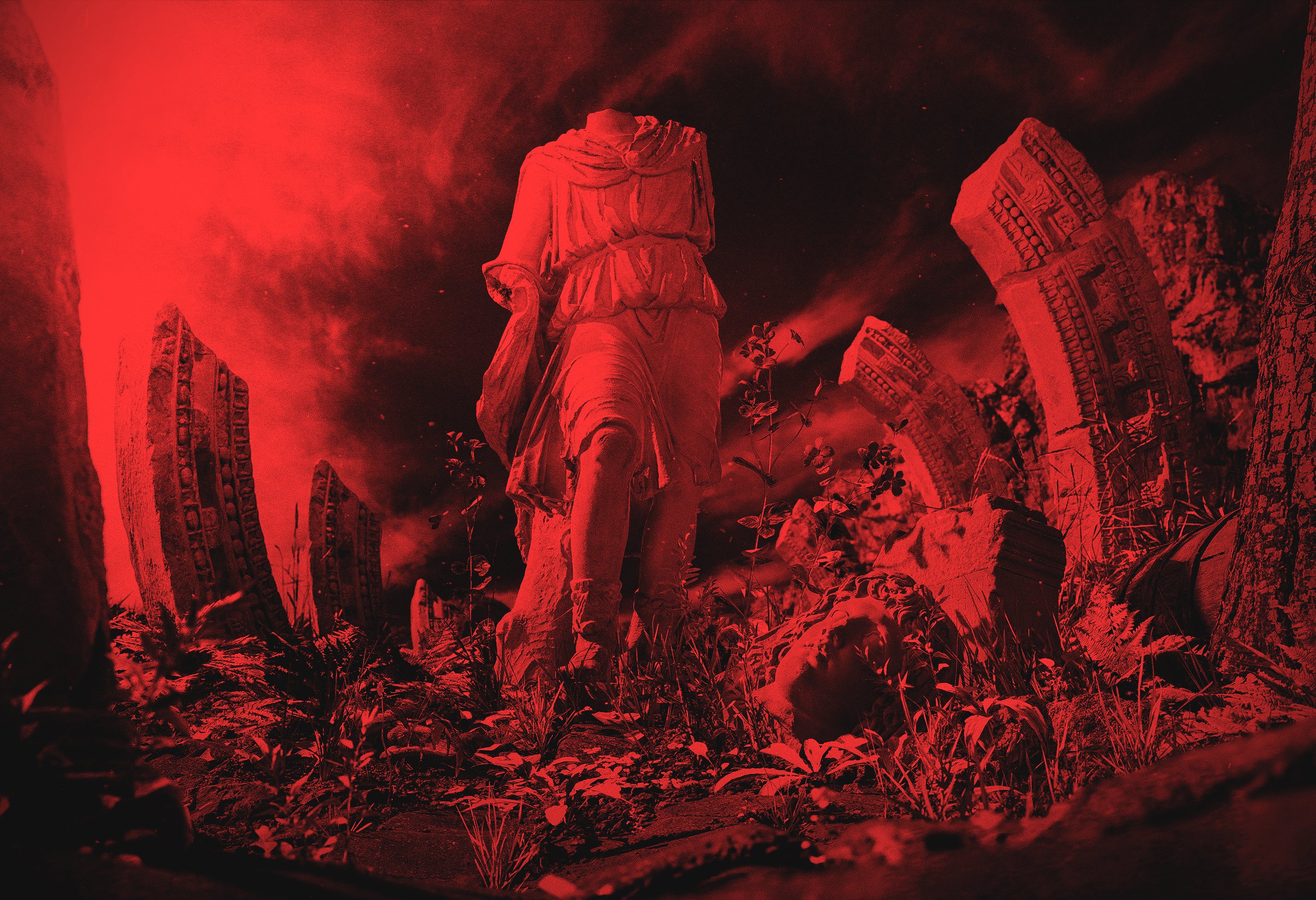 Download Fantasy Statue HD Wallpaper by ModestCube