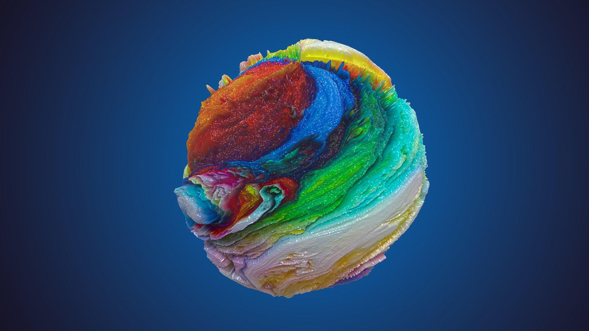 Download Abstract Sphere HD Wallpaper by kuzy62