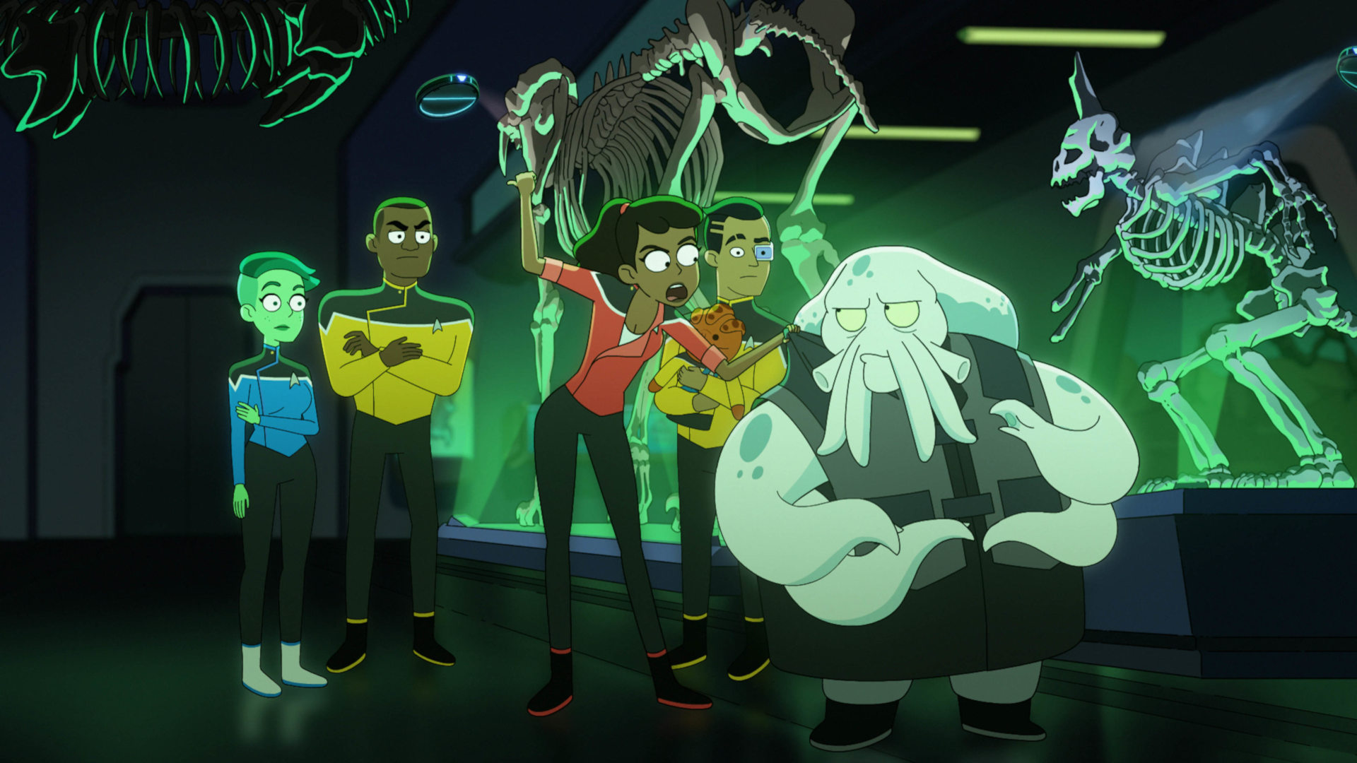 Download Sam Rutherford D'Vana Tendi Beckett Mariner TV Show Star Trek ...