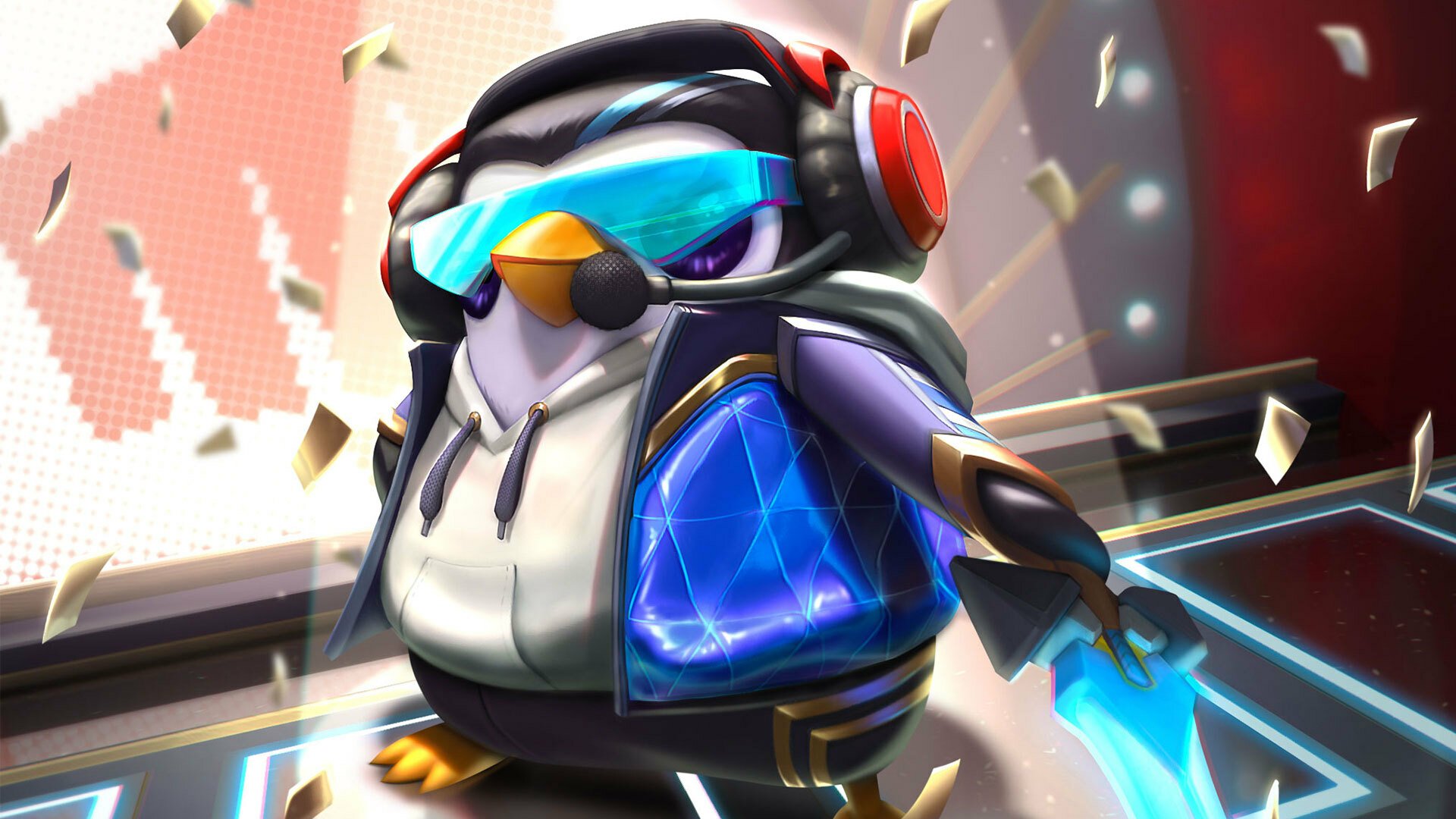 Download Penguin Video Game League Of Legends HD Wallpaper