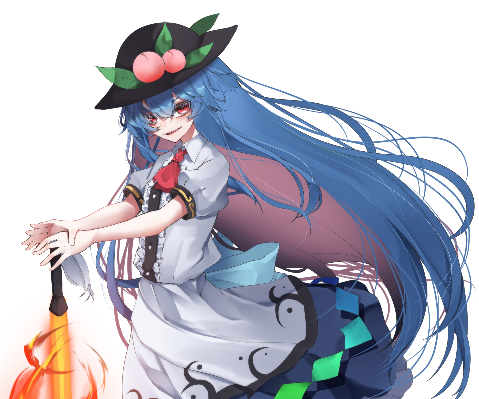 Download Tenshi Hinanawi Anime Touhou HD Wallpaper