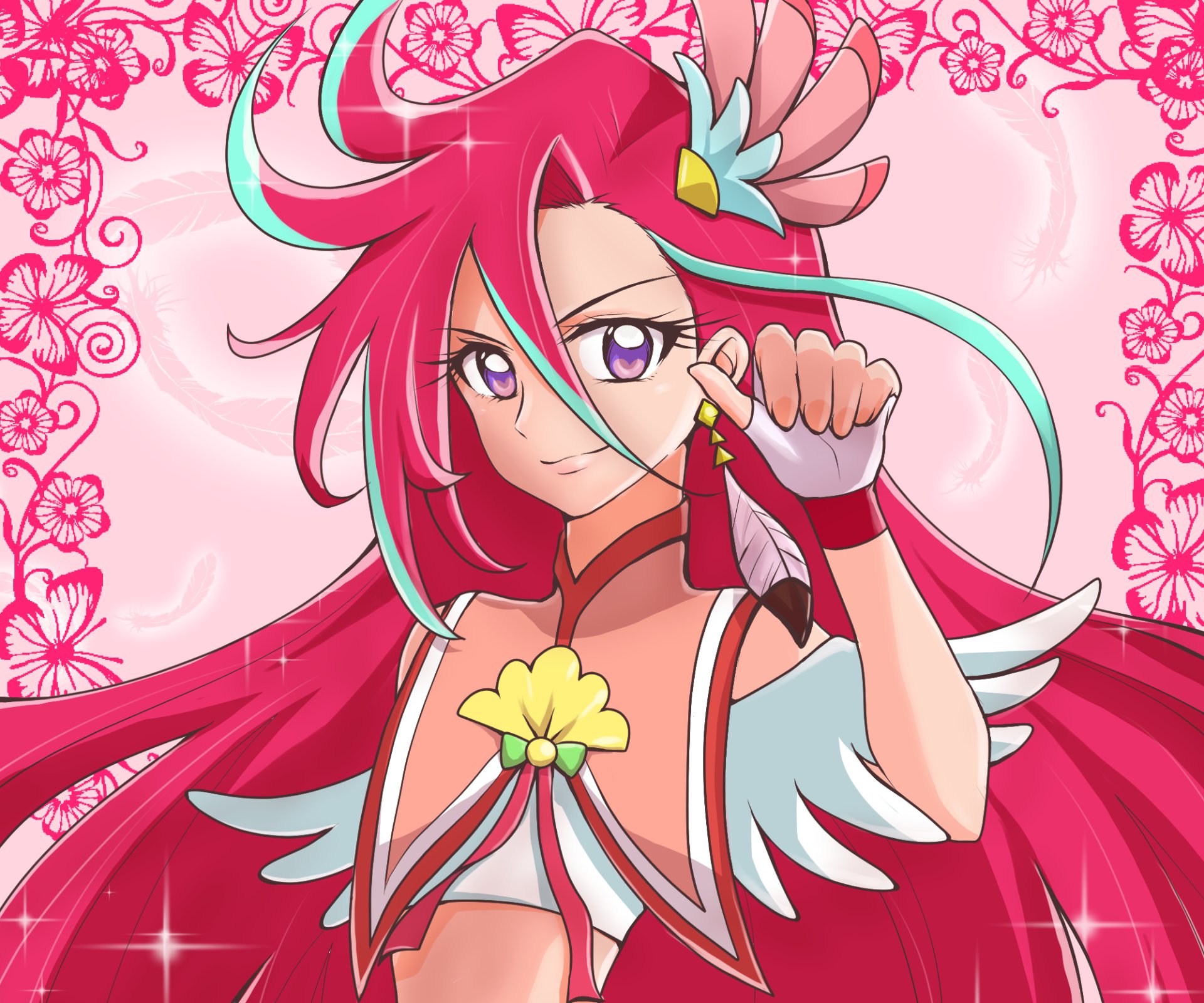 Download Asuka Takizawa Anime Tropical-Rouge! Pretty Cure HD Wallpaper