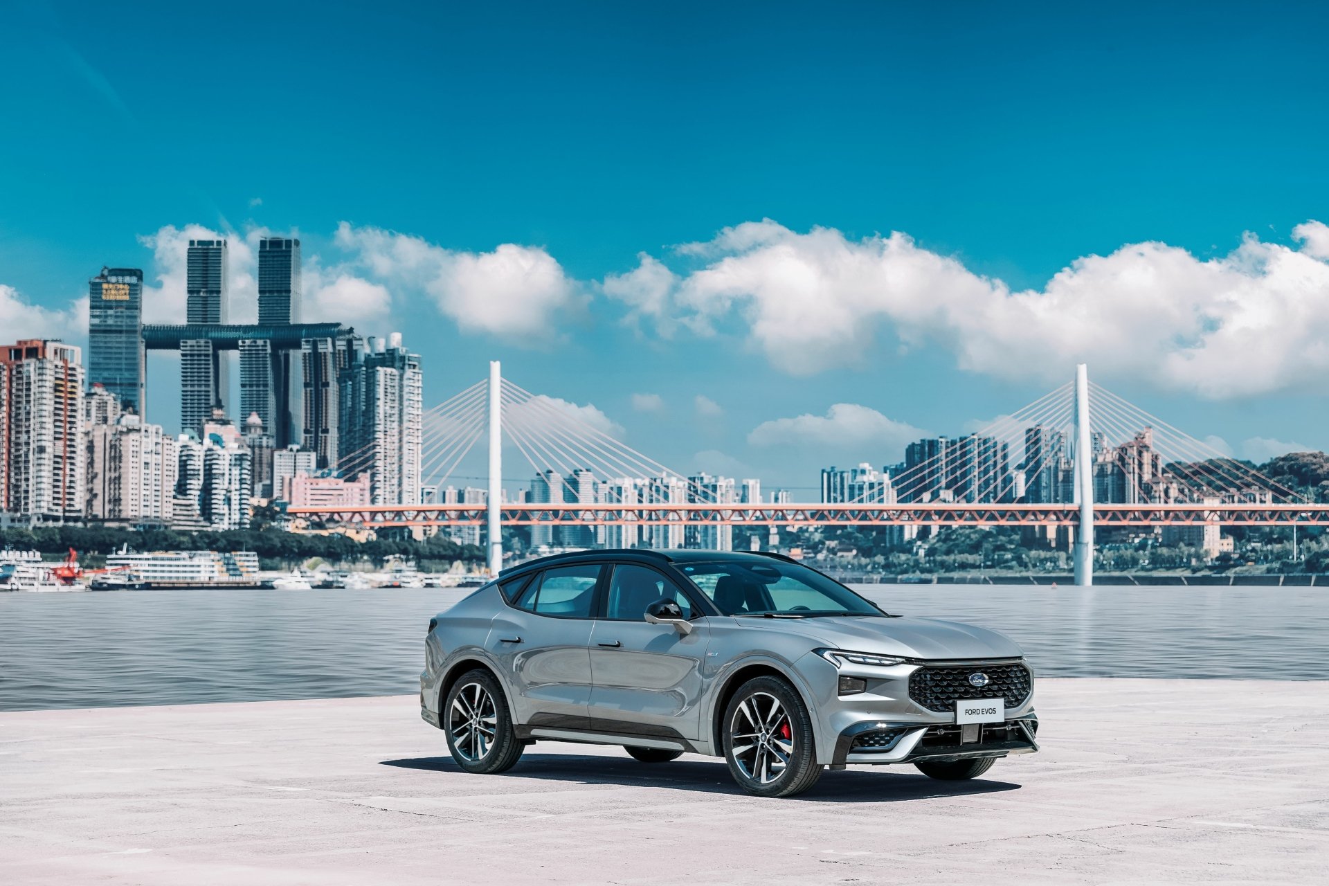 Download SUV Vehicle Ford Evos ST-Line 4k Ultra HD Wallpaper