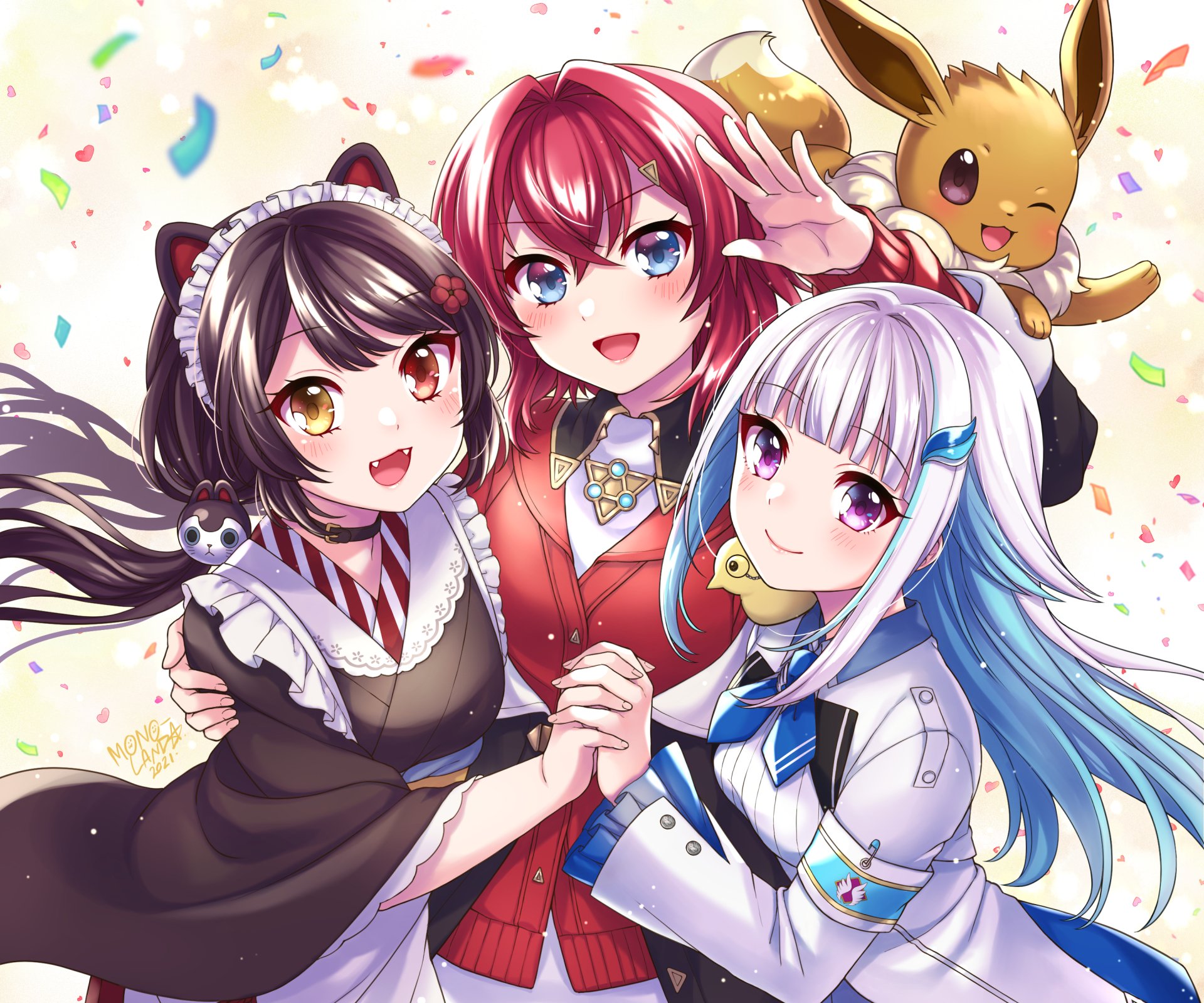 Download Nijisanji Lize Helesta Inui Toko Eevee (Pokémon) Ange Katrina ...
