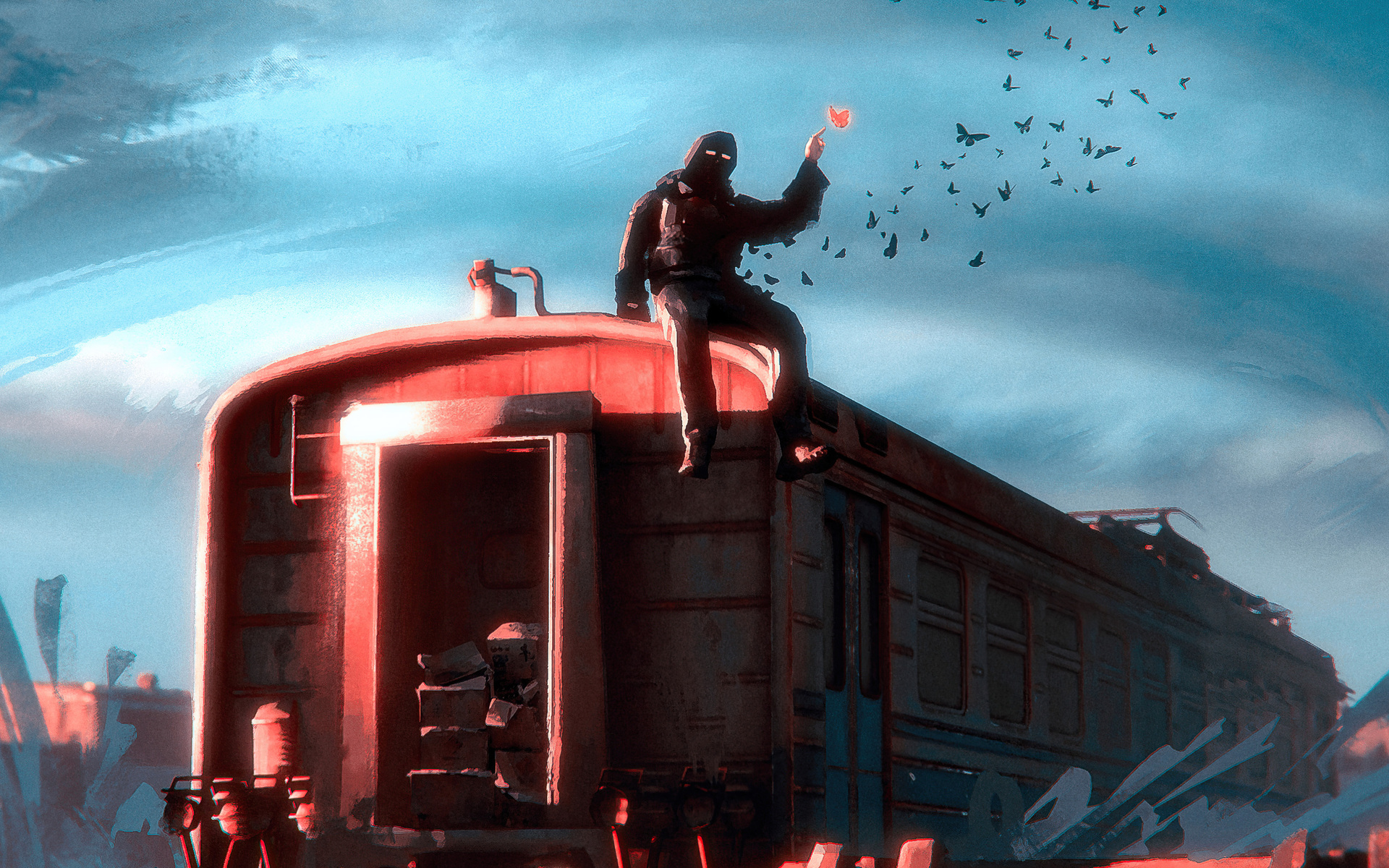 Download Fantasy Men HD Wallpaper by Mizutori