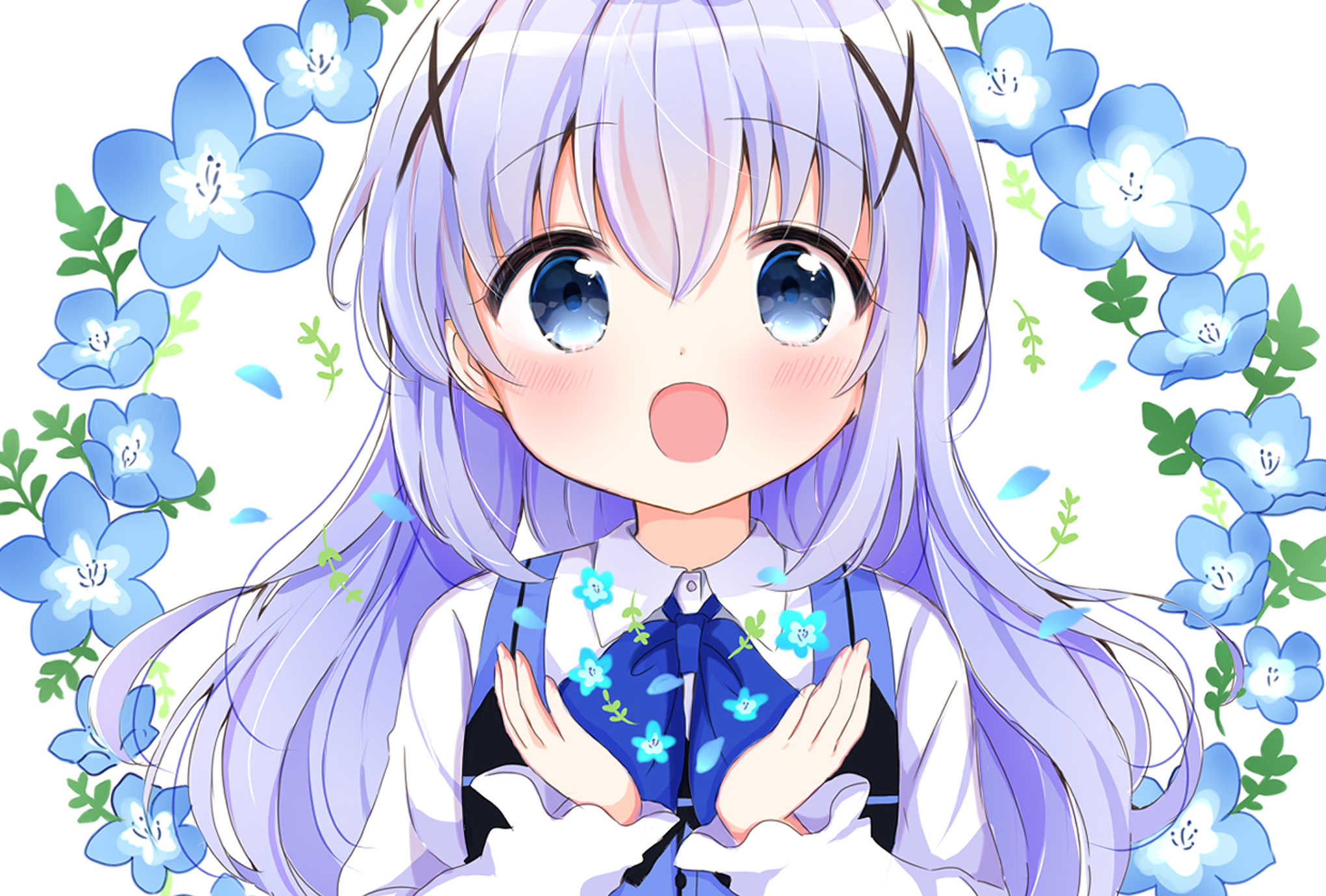 Download Chino Kafū Anime Is The Order A Rabbit HD Wallpaper