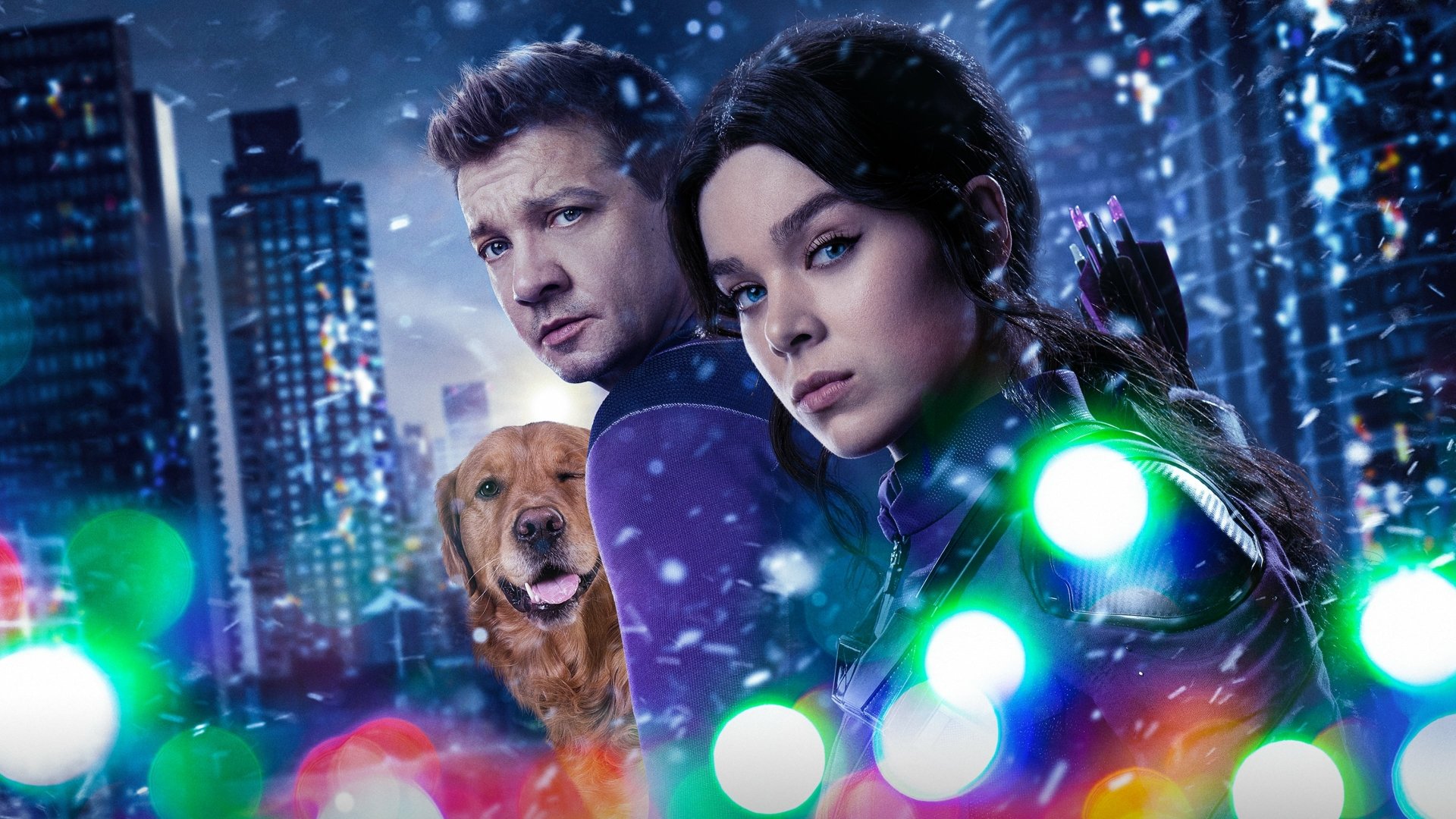 Download Kate Bishop Jeremy Renner Hailee Steinfeld Clint Barton TV ...