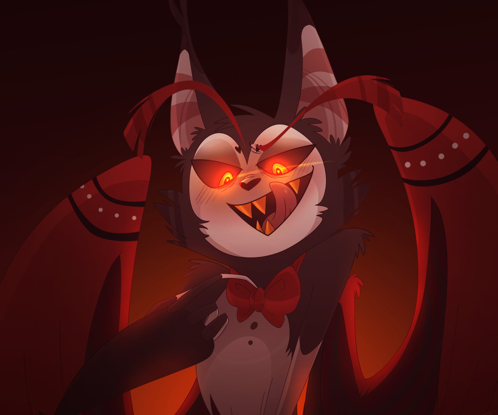 Husk from Hazbin Hotel – Stunning HD TV Show Wallpaper