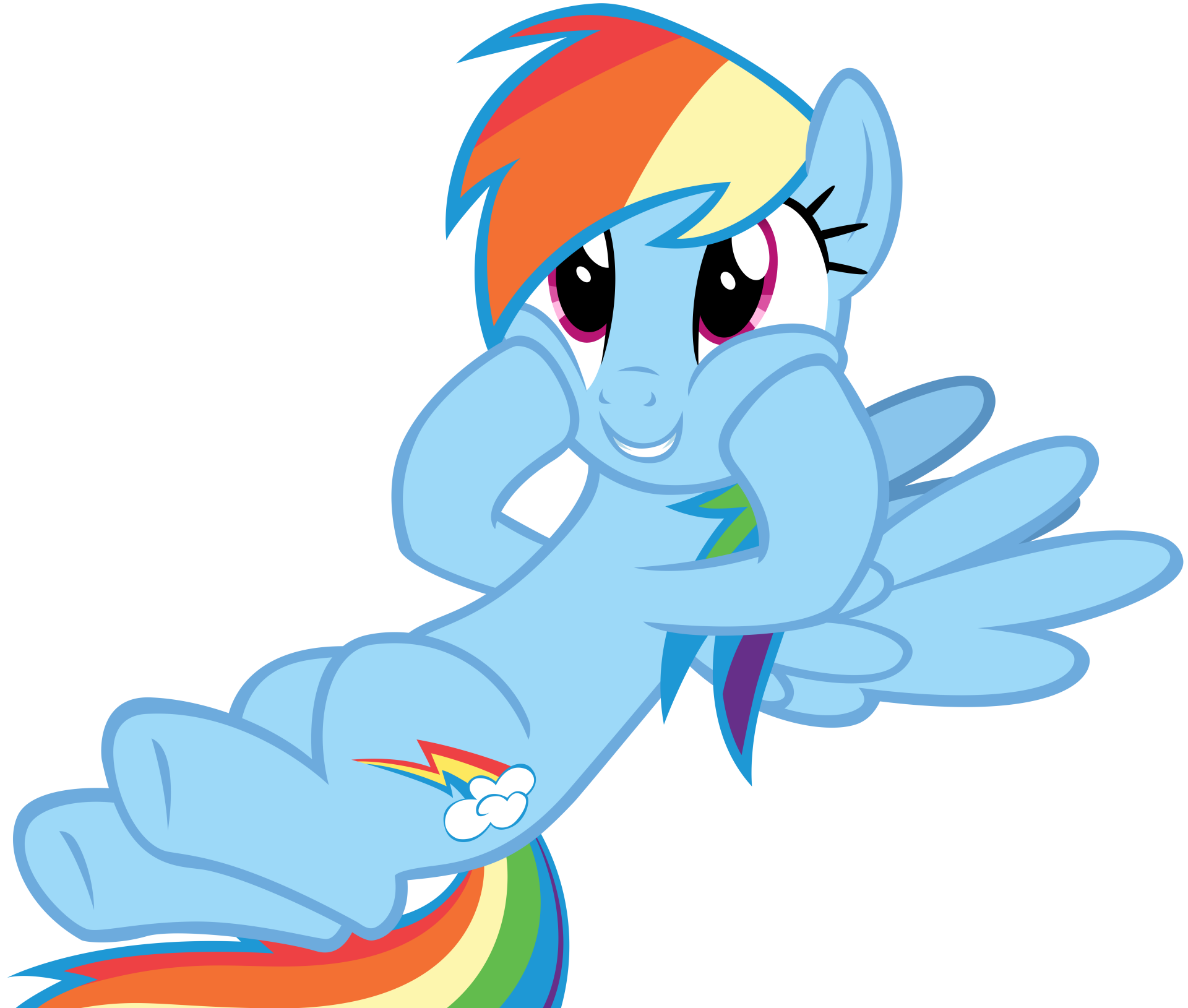 Download Rainbow Dash TV Show My Little Pony: Friendship Is Magic 8k Ultra HD Wallpaper by ...